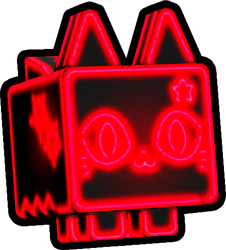 Jelly Values - Rainbow Neon Cat