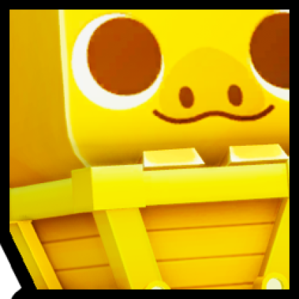 Golden Huge Minecart Piggy - Cosmic Values